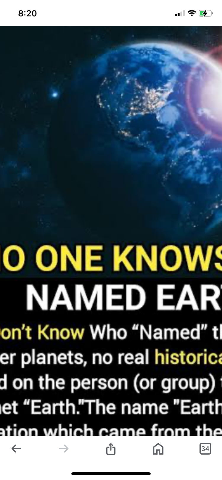 Who Named Planet ‘Earth’? Tracing The Origins Of Our Planet’s Name ...