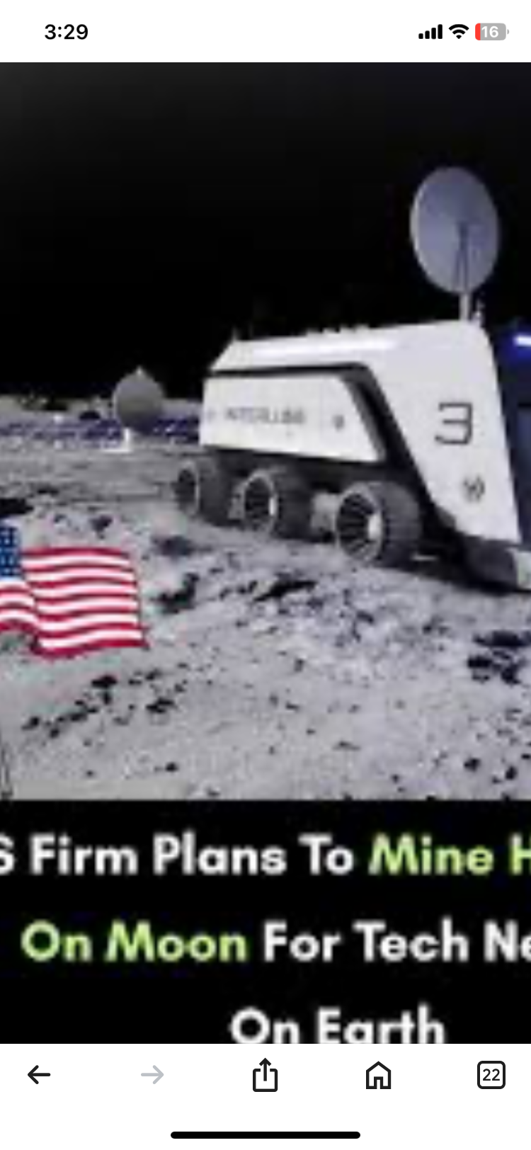Mining the Moon Begins”: US Firm’s Robot to Extract Rare Helium-3 and Launch Payloads Back to ...