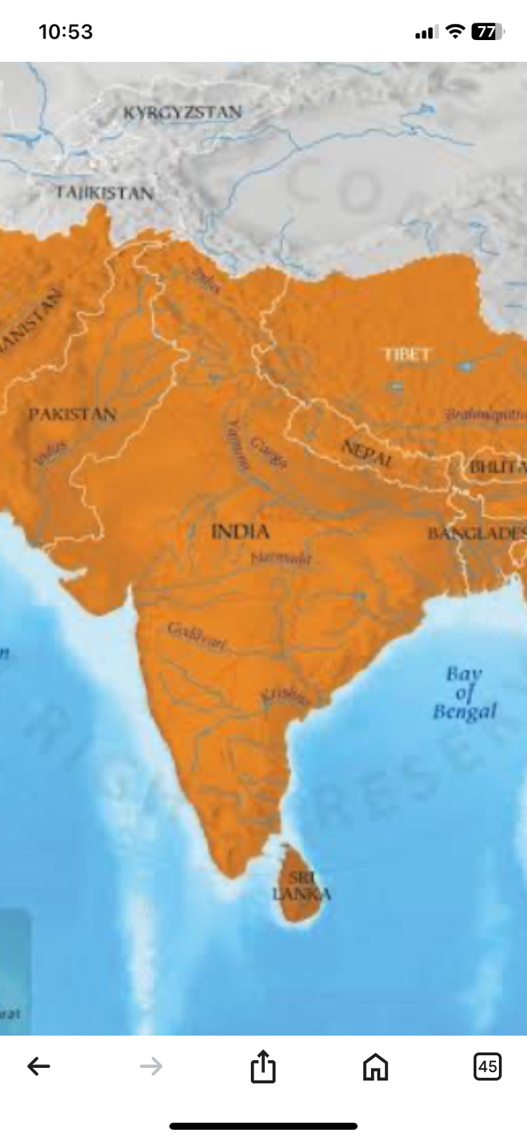 How far were the boundaries of undivided India? Know which countries ...