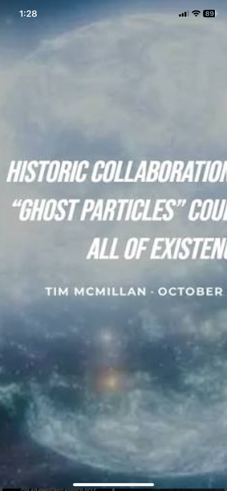 Tiny “Ghost” Particles Could Explain Why the Universe Exists – Universe ...