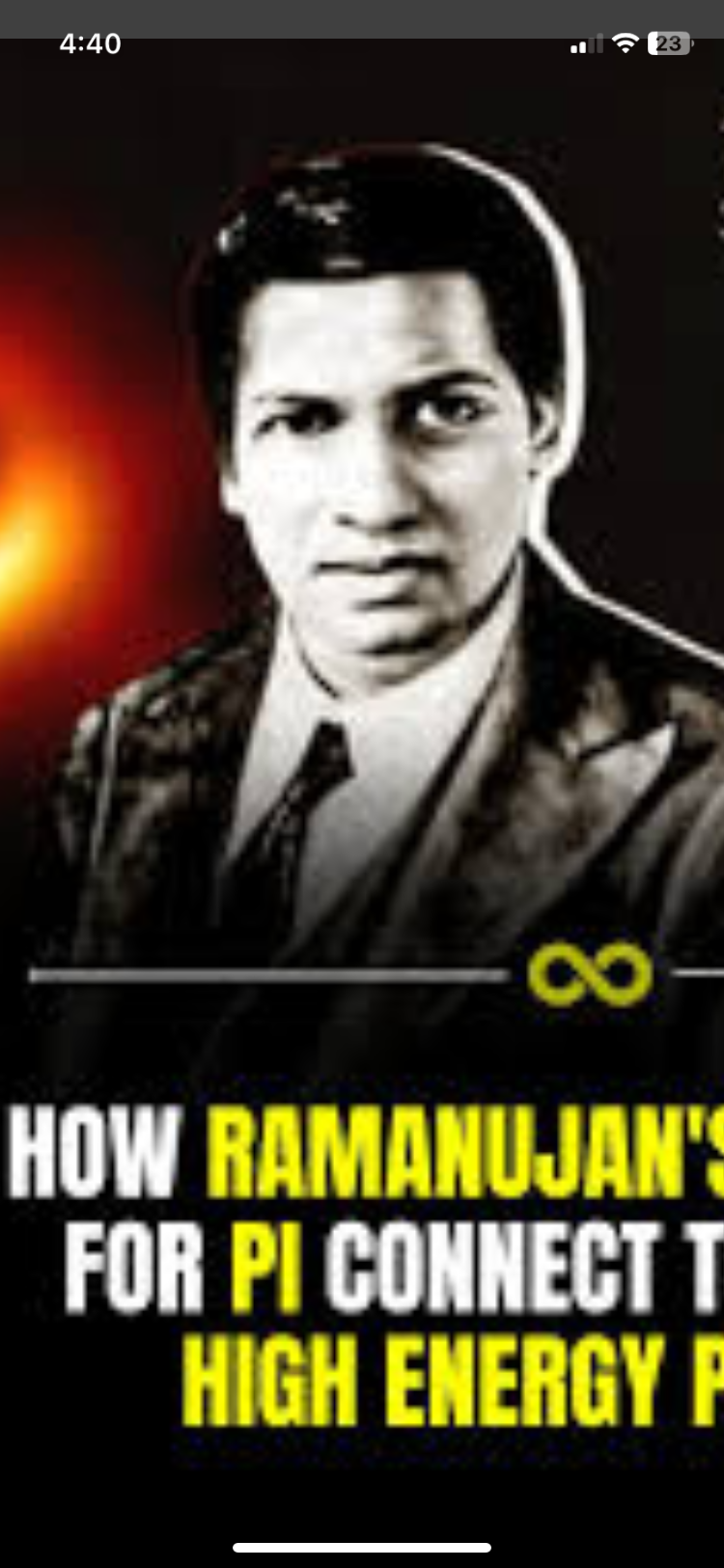 Ramanujan pi link physics – Universe discoveries