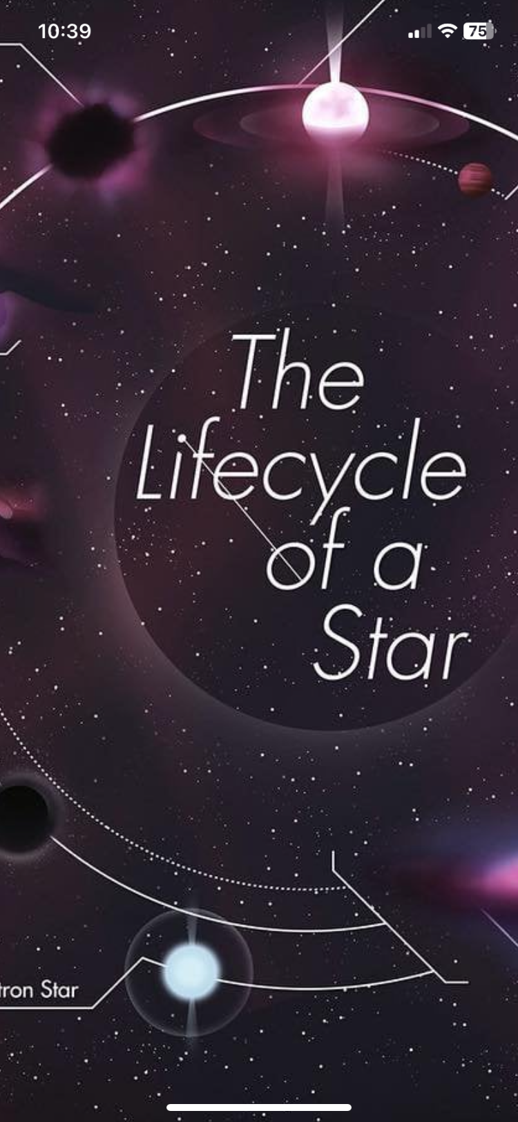 The life cycle from star to black hole – Universe discoveries